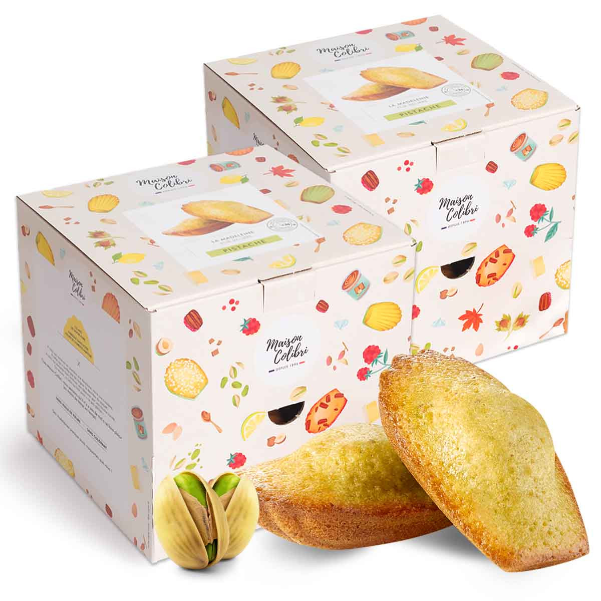 Madeleine Nature Maison Colibri Pur Beurre - 36 madeleines