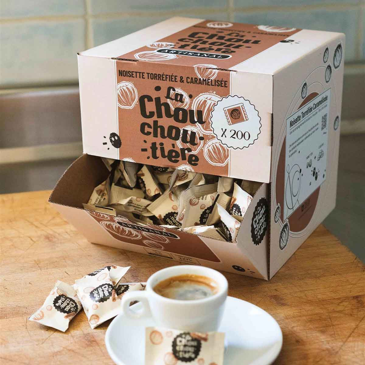 Noisette Torréfiée & Caramélisée La Chouchoutière - 200 chouchous