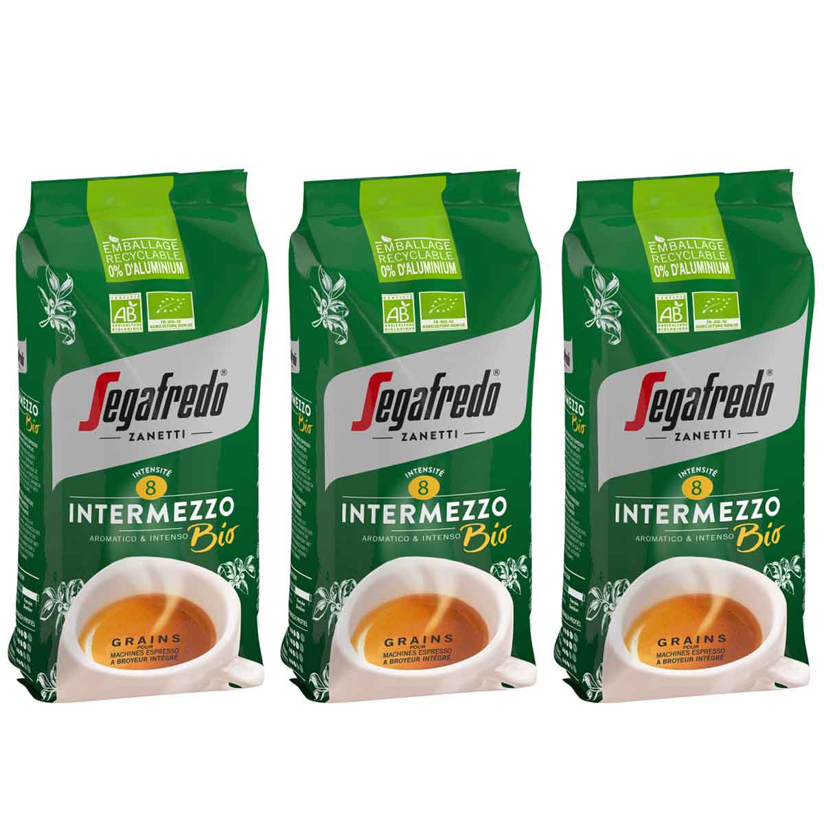 Segafredo Zanetti : café en grain bio et café moulu - Coffee Webstore