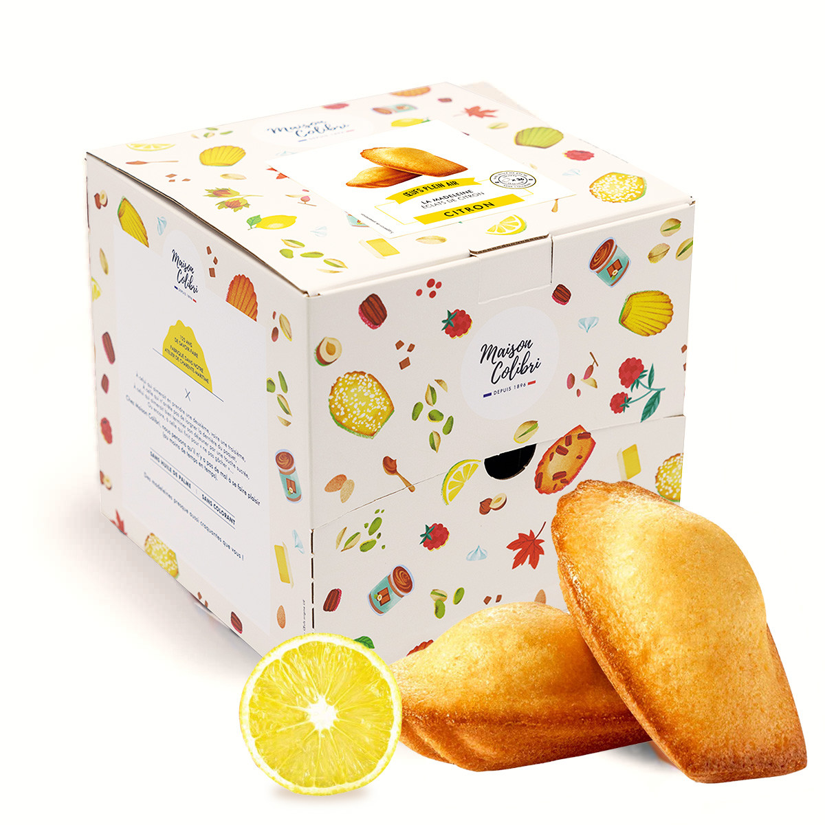 Madeleine Nature Maison Colibri Pur Beurre - 36 madeleines