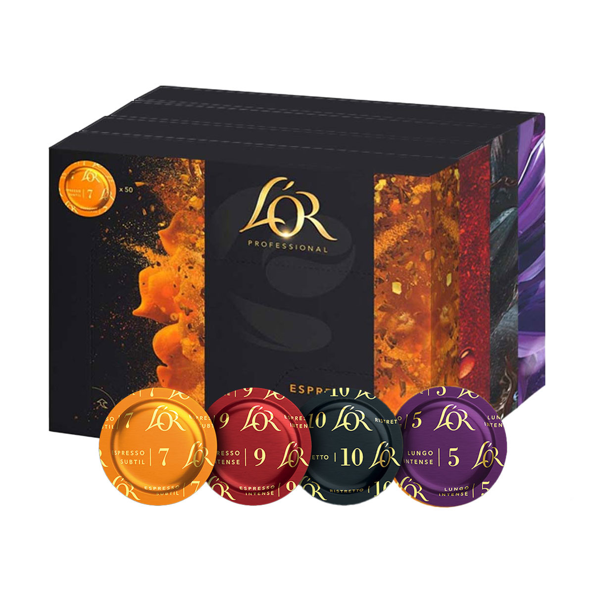 Pack Capsule L'Or pour Nespresso Professionnel par 200 - Coffee-Webstore