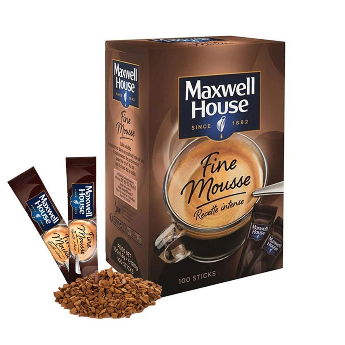 Stick café soluble en sachet individuel - Dosette - Coffee Webstore