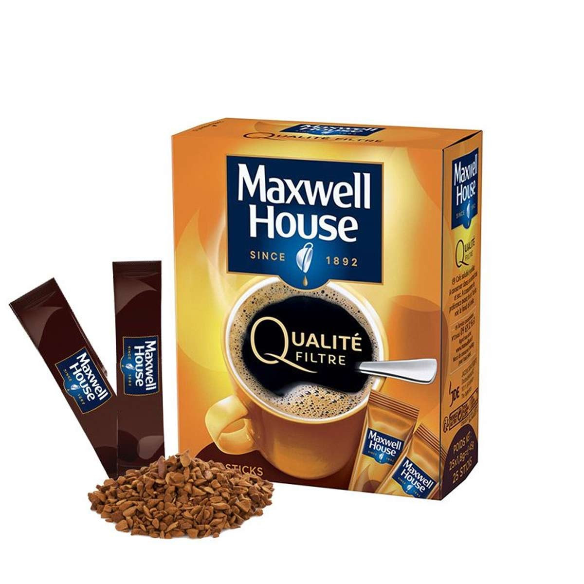 Maxwell House : café soluble - cappuccino - capsule - Coffee Webstore