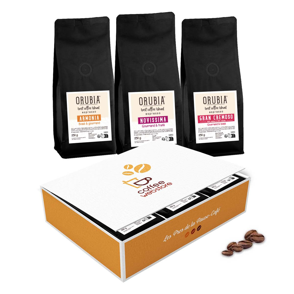 Coffret Café Grain - Cadeau - Coffee Webstore