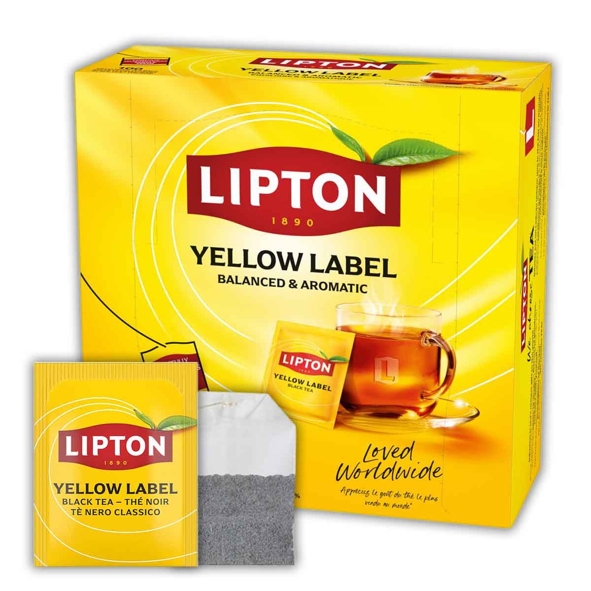 Lipton : thé, tisane et infusion en sachet en ligne - Coffee Webstore